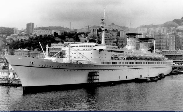 No.931 Raffaello launched 24 Mar 1963 | The World's Passenger Ships