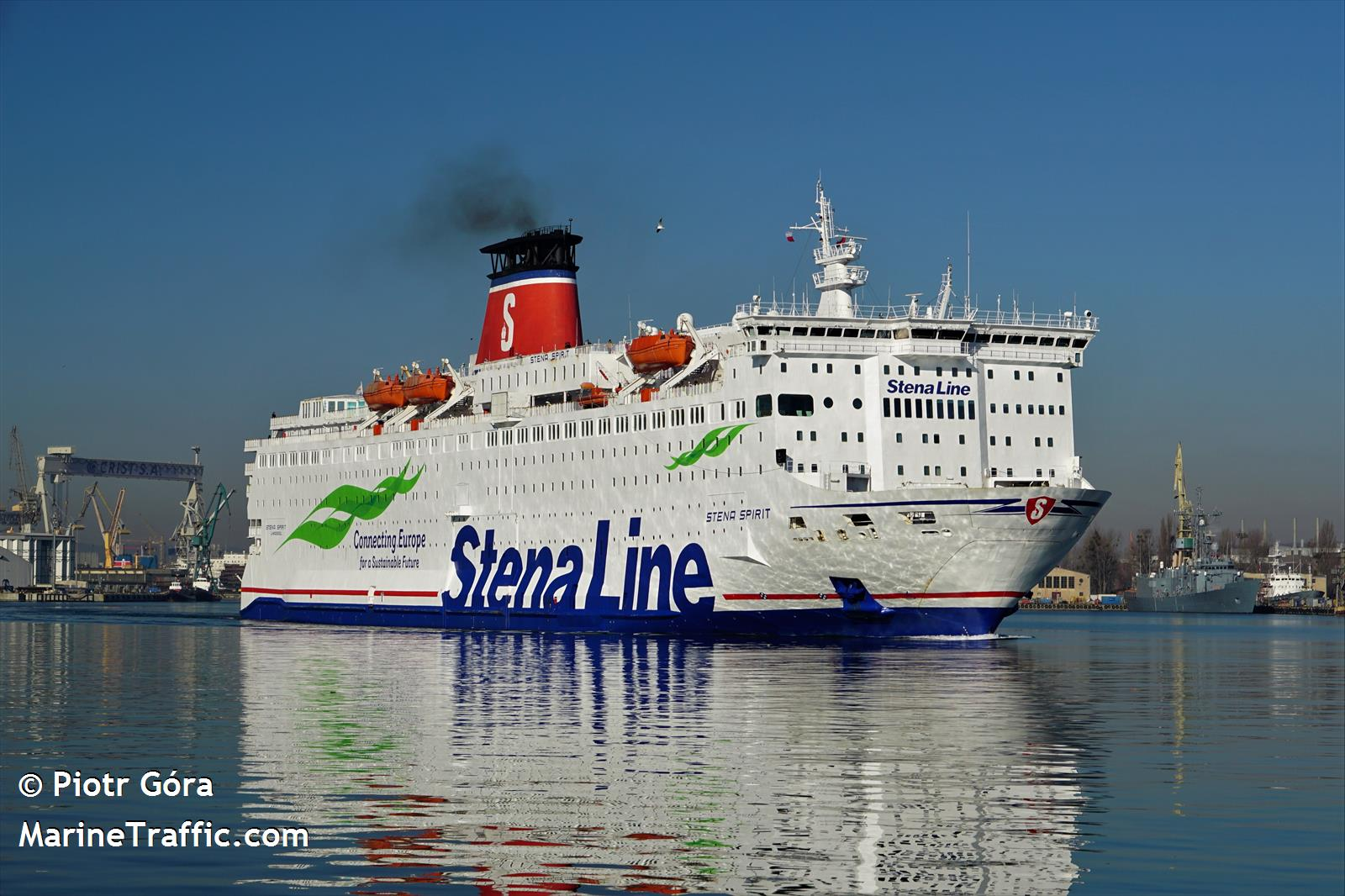 No.1151 Stena Germanica launched in 1983 | The World's Passenger Ships