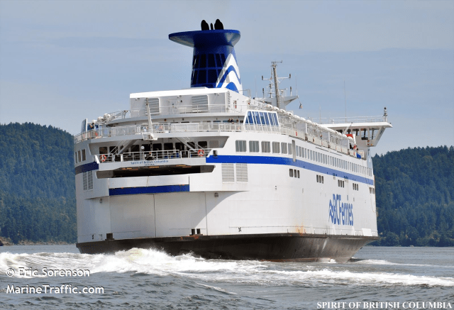 No.1301 Spirit of British Columbia launched in 1992 | The World's ...