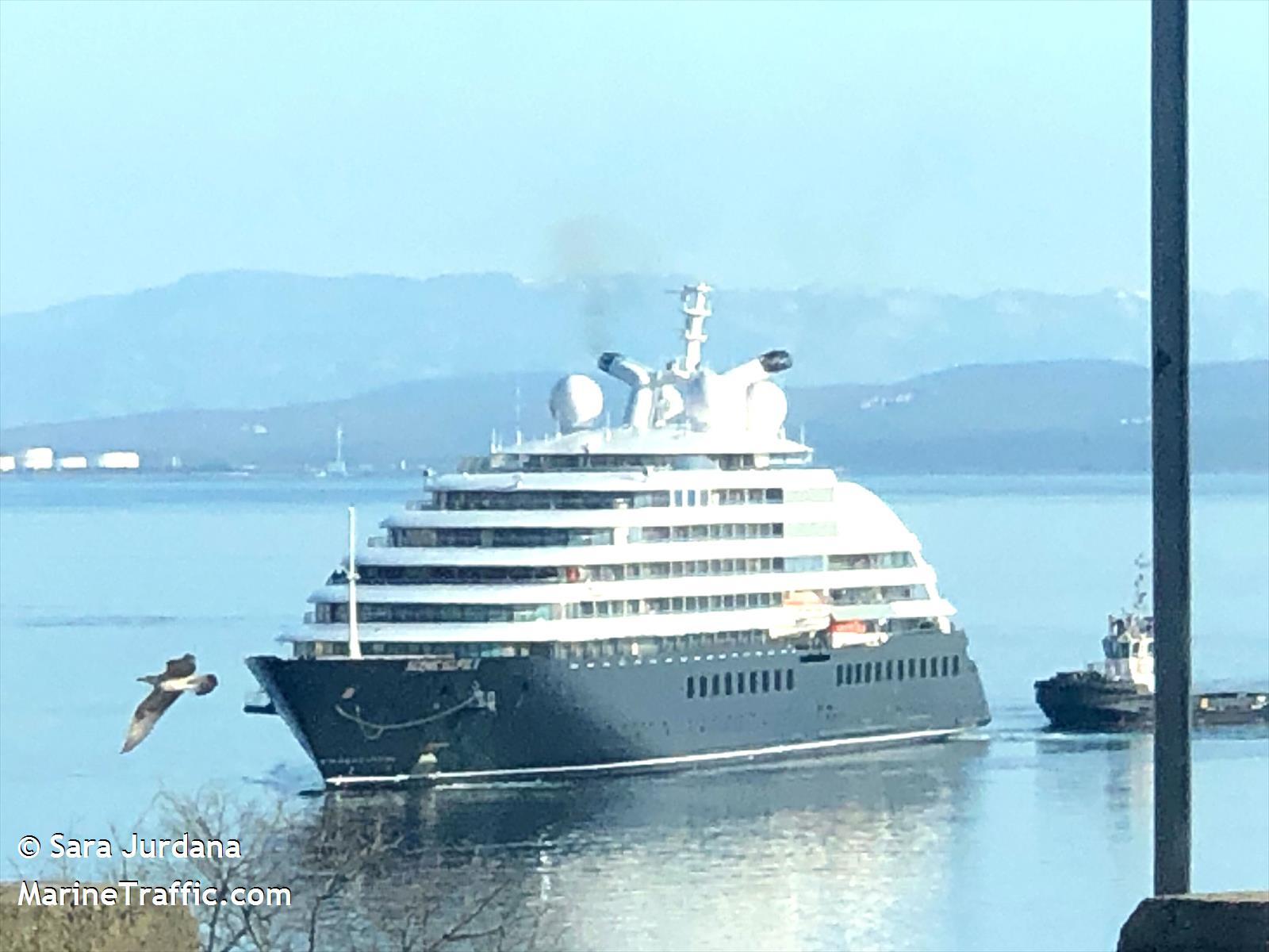 No.2041 Scenic Eclipse II floated out 30 Jun 2022 | The World's ...