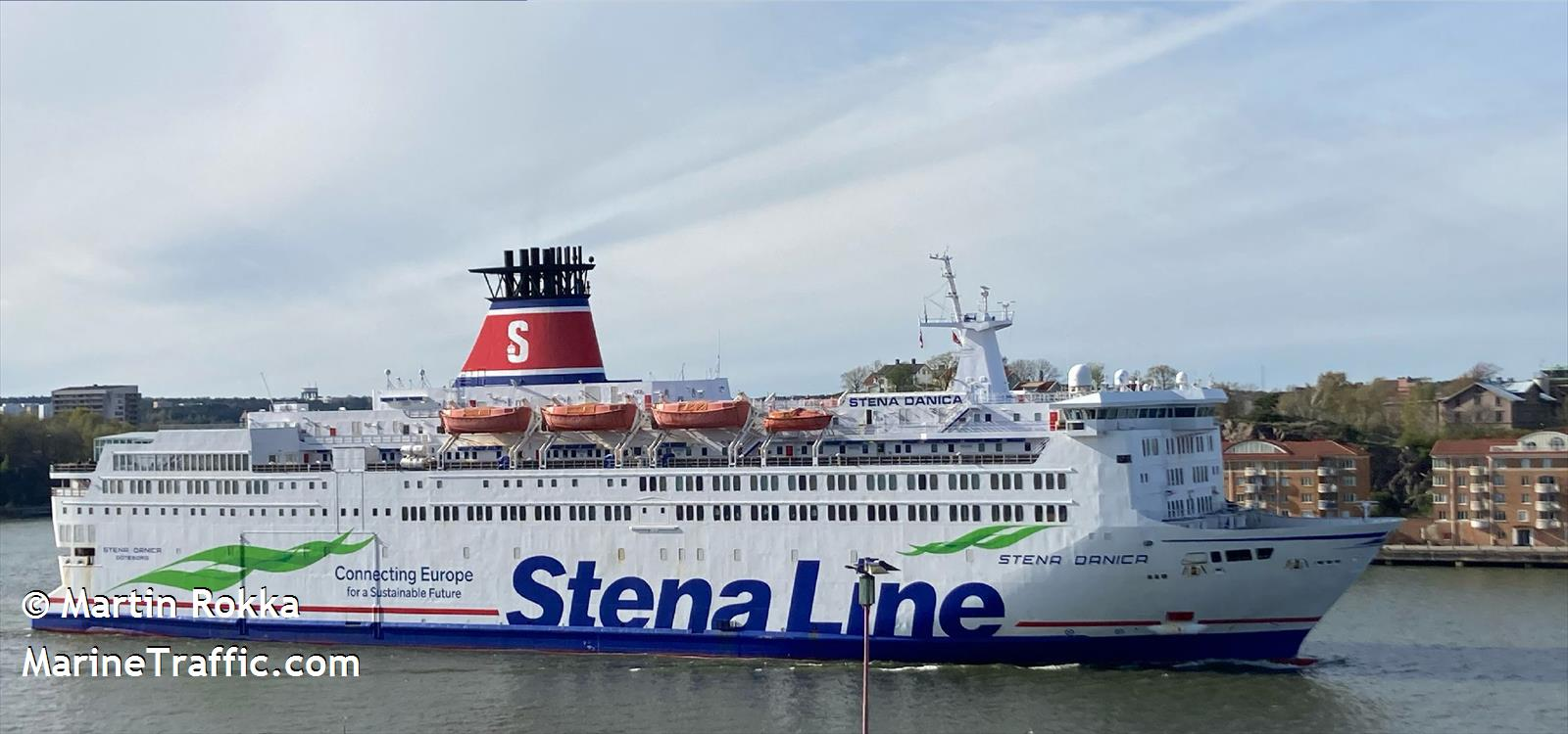 No.1118 Stena Danica launched in 1980 | The World's Passenger Ships