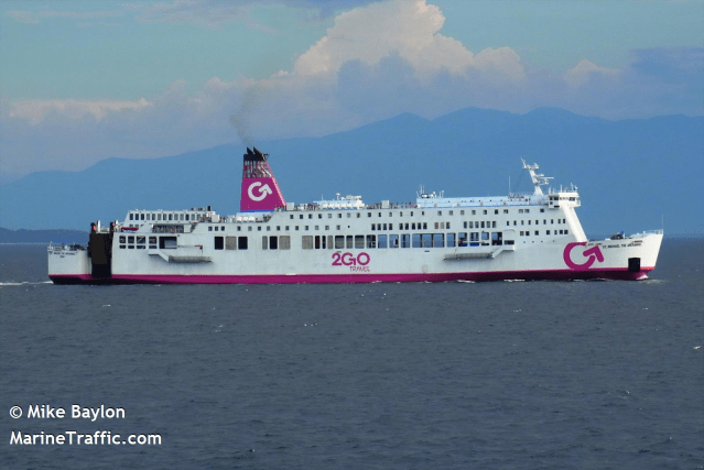 No.1264 Blue Diamond launched in 1990 | The World's Passenger Ships