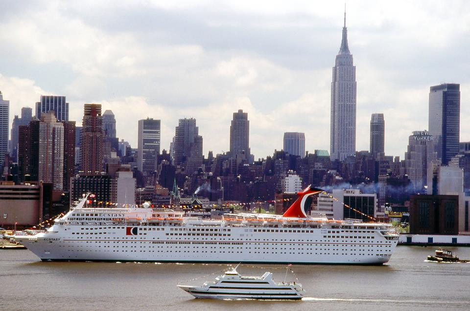 No.1250 Ecstasy launched in 1989 | The World's Passenger Ships