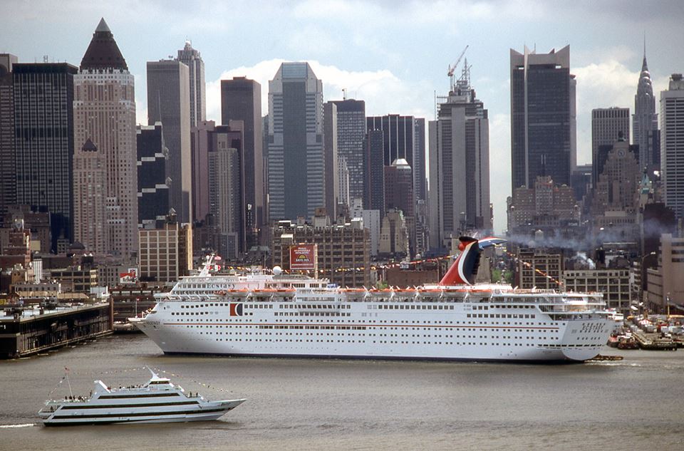 No.1250 Ecstasy launched in 1989 | The World's Passenger Ships