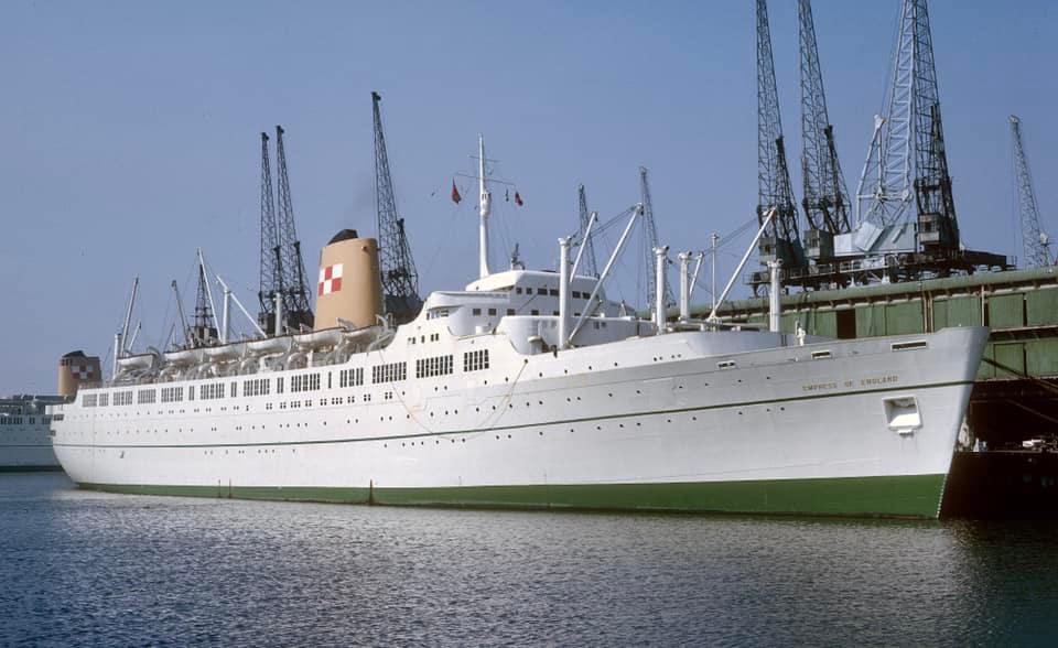 No.885 Empress of England launched in 1956 | The World's Passenger Ships