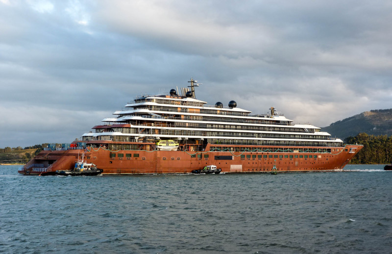 No.1928 Evrima launched 9 Oct 2018 | The World's Passenger Ships