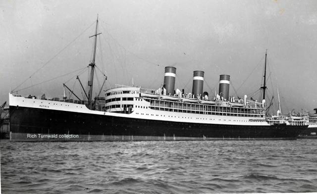 No.225 Patria launched in 1913 | The World's Passenger Ships