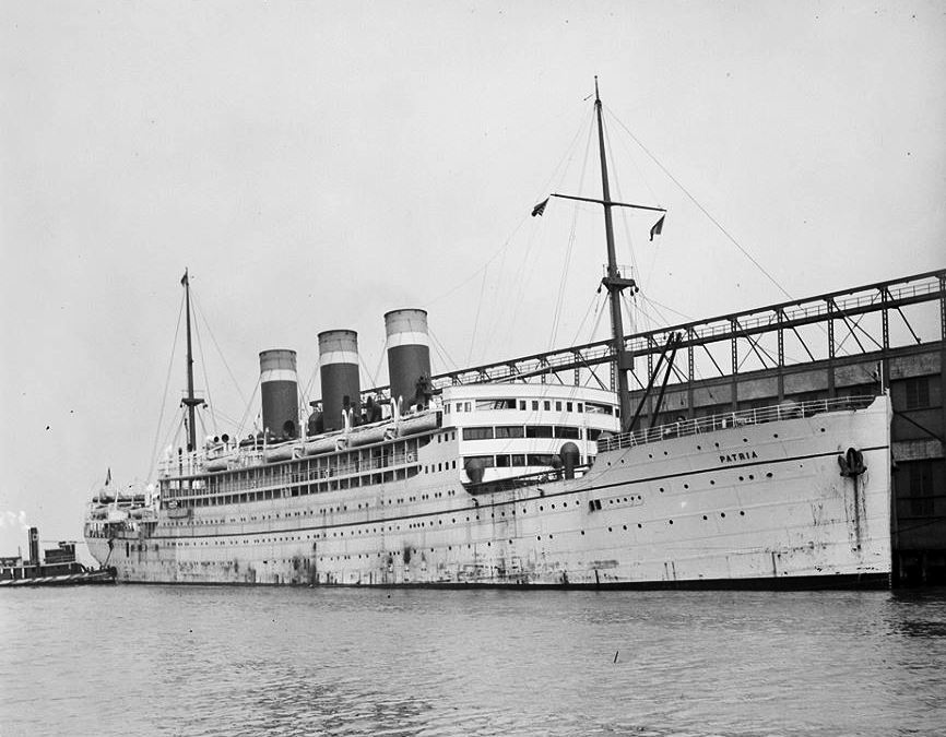 No.225 Patria launched in 1913 | The World's Passenger Ships