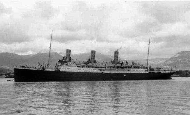 No.209 Gallia launched 1913 | The World's Passenger Ships