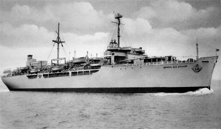 No.699 General M B Stewart launched in 1944 | The World's Passenger Ships