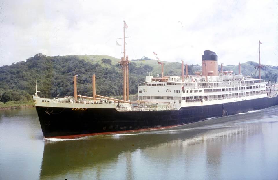 No.762 Gothic launched in 1947 | The World's Passenger Ships