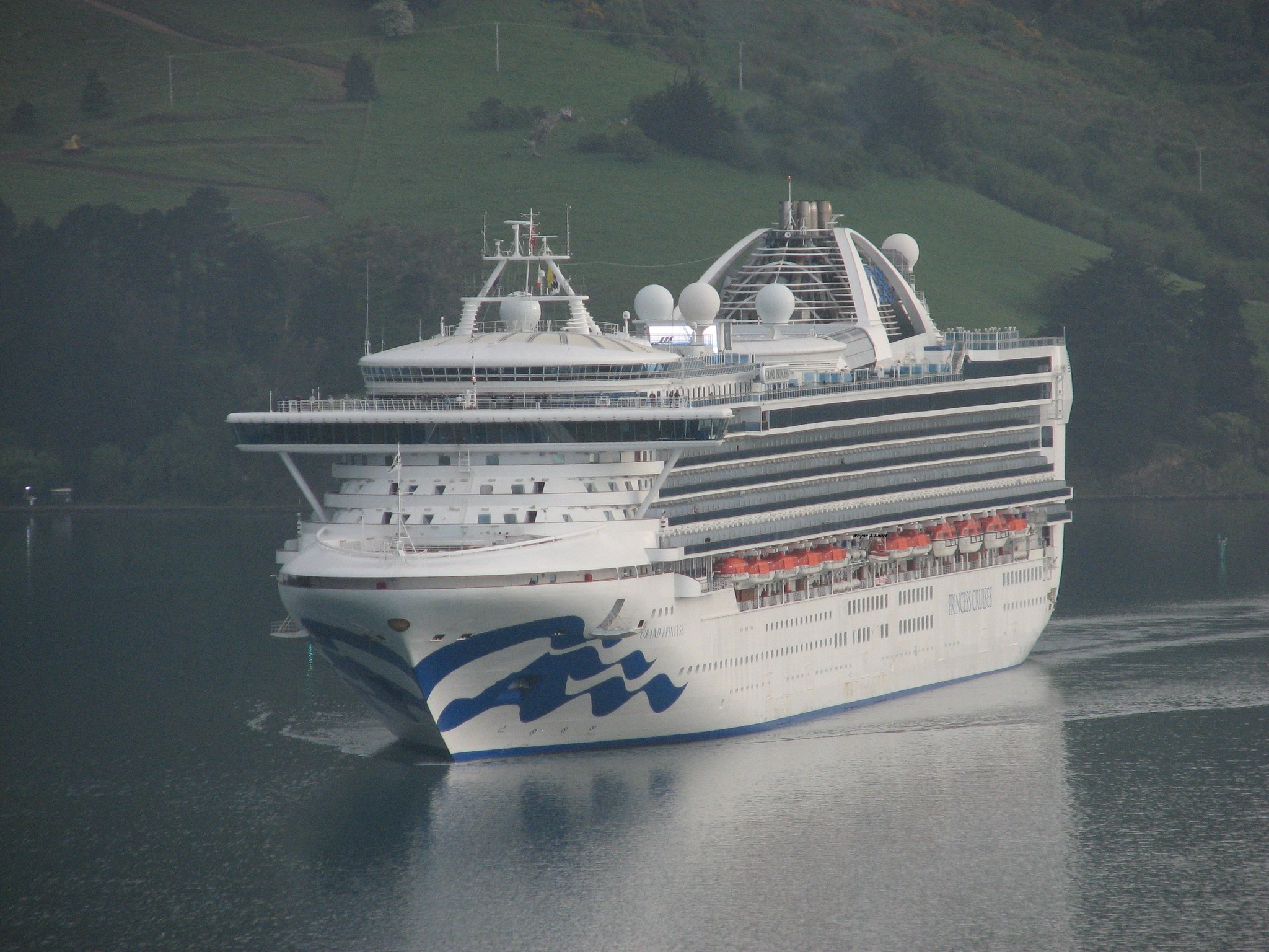 No.1431 Grand Princess floated out 22 May 1997 | The World's Passenger ...