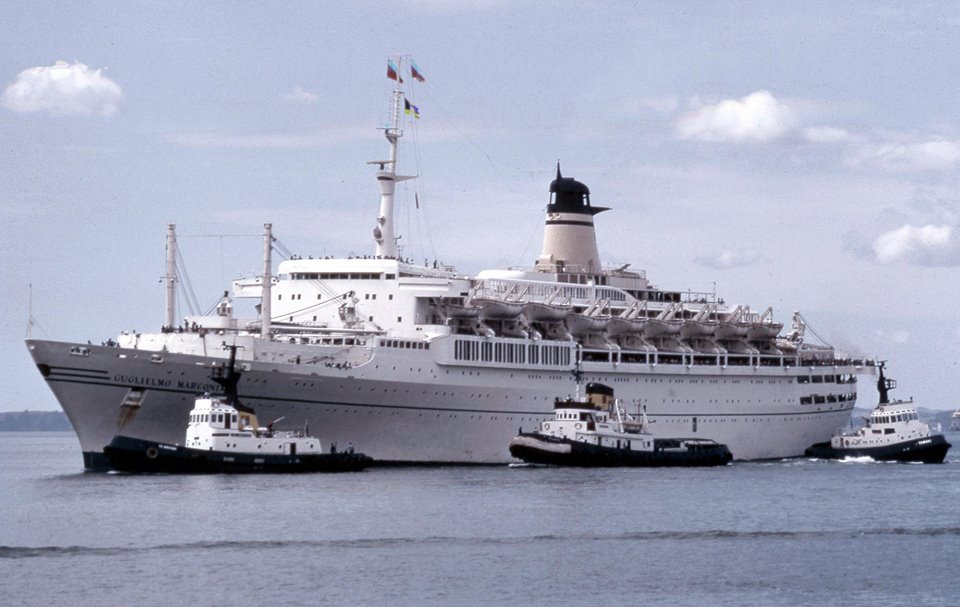 No.918 Guglielmo Marconi launched 24 Sep 1961 | The World's Passenger Ships