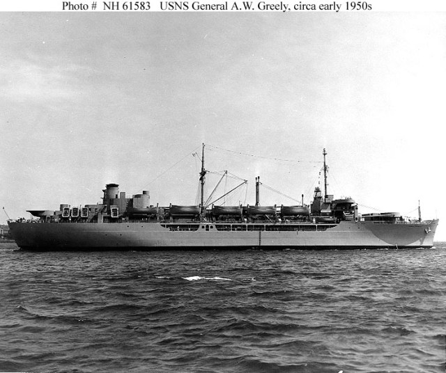 No.700 General A W Greely launched in 1944 | The World's Passenger Ships