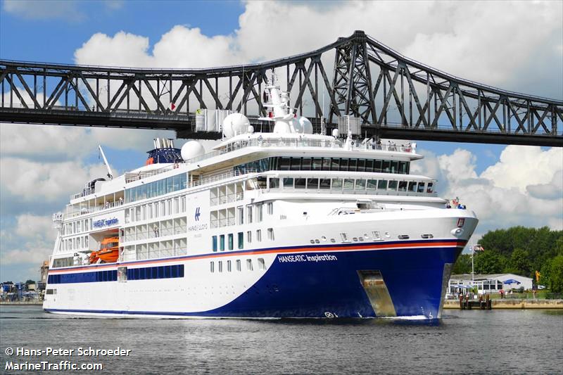 No.1938 Hanseatic Inspiration floated out 9 Feb 2019 | The World's ...
