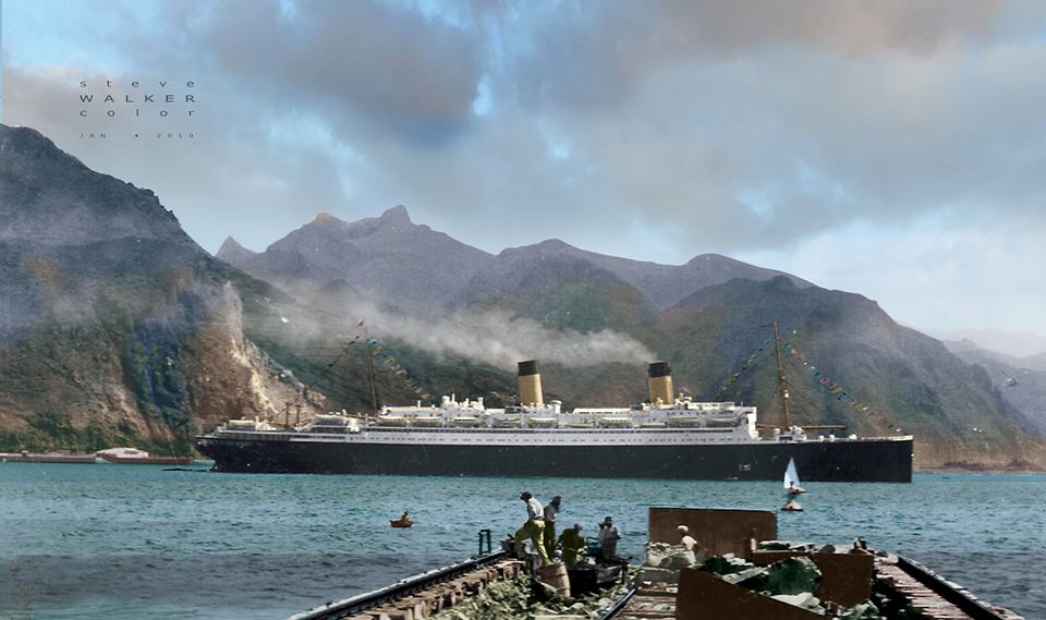 homeric-1913-1935-sw-color | The World's Passenger Ships