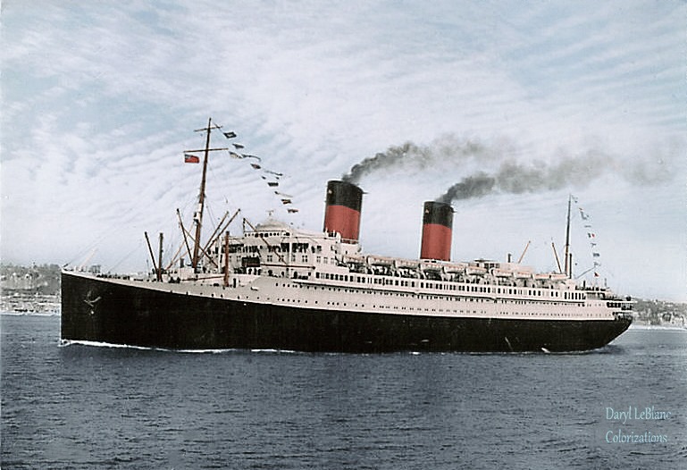 No.435 Ile de France launched 14 Mar 1926 | The World's Passenger Ships