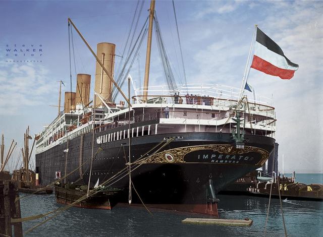 No.188 Imperator launched in 1912 | The World's Passenger Ships