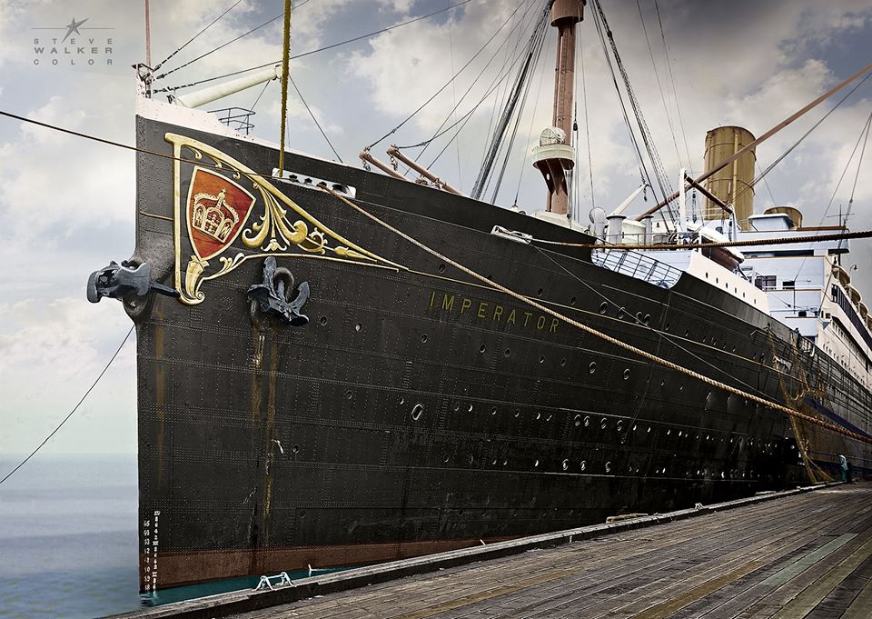 No.188 Imperator launched in 1912 | The World's Passenger Ships