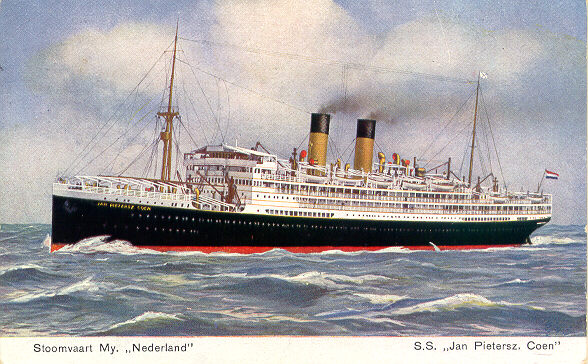 No.251 Jan Pieterszoon Coen launched in 1914 | The World's Passenger Ships