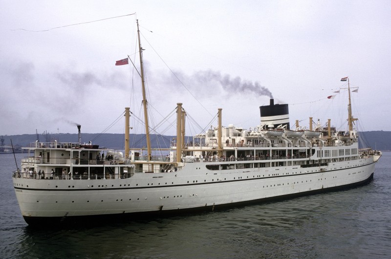 No.810 Kenya launched in 1950 | The World's Passenger Ships