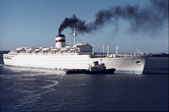 No.868 Saxonia launched in 1954 | The World's Passenger Ships