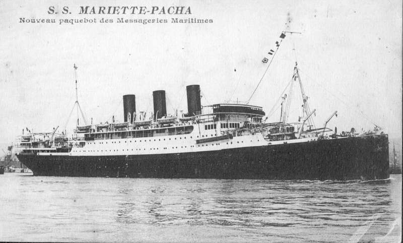 No.417 Mariette Pacha launched in 1925 | The World's Passenger Ships
