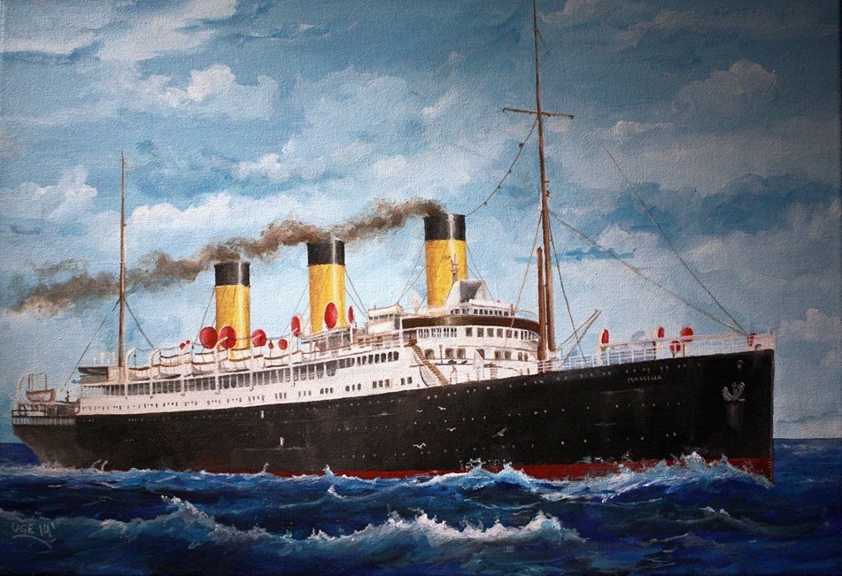 No.239 Massilia launched in 1914 | The World's Passenger Ships