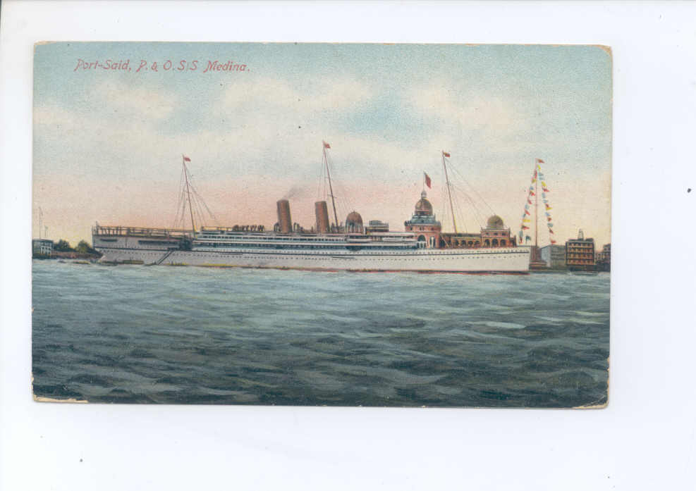 No.178 Medina launched in 1911 | The World's Passenger Ships