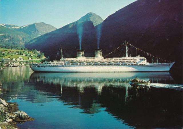 No.927 Michelangelo launched 16 Sep 1962 | The World's Passenger Ships