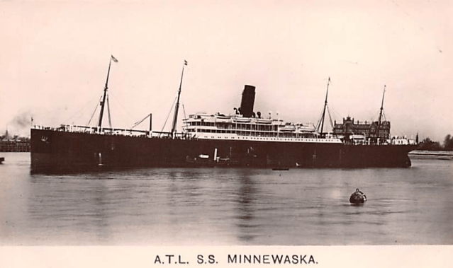 No.136 Minnewaska launched in 1908 | The World's Passenger Ships