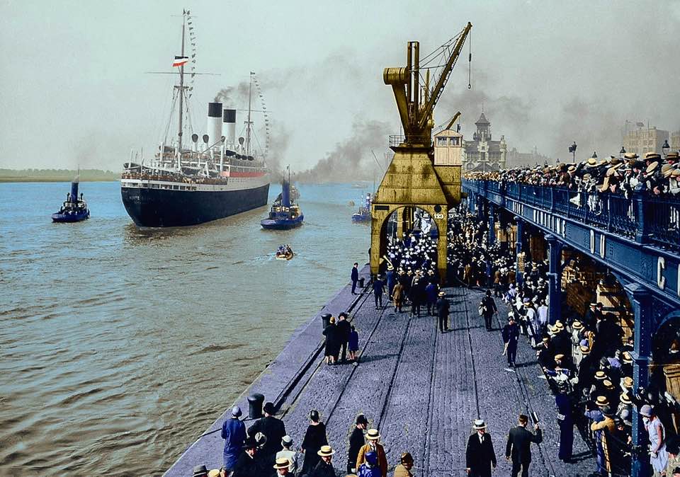 No.408 Monte Olivia launched in 1924 | The World's Passenger Ships