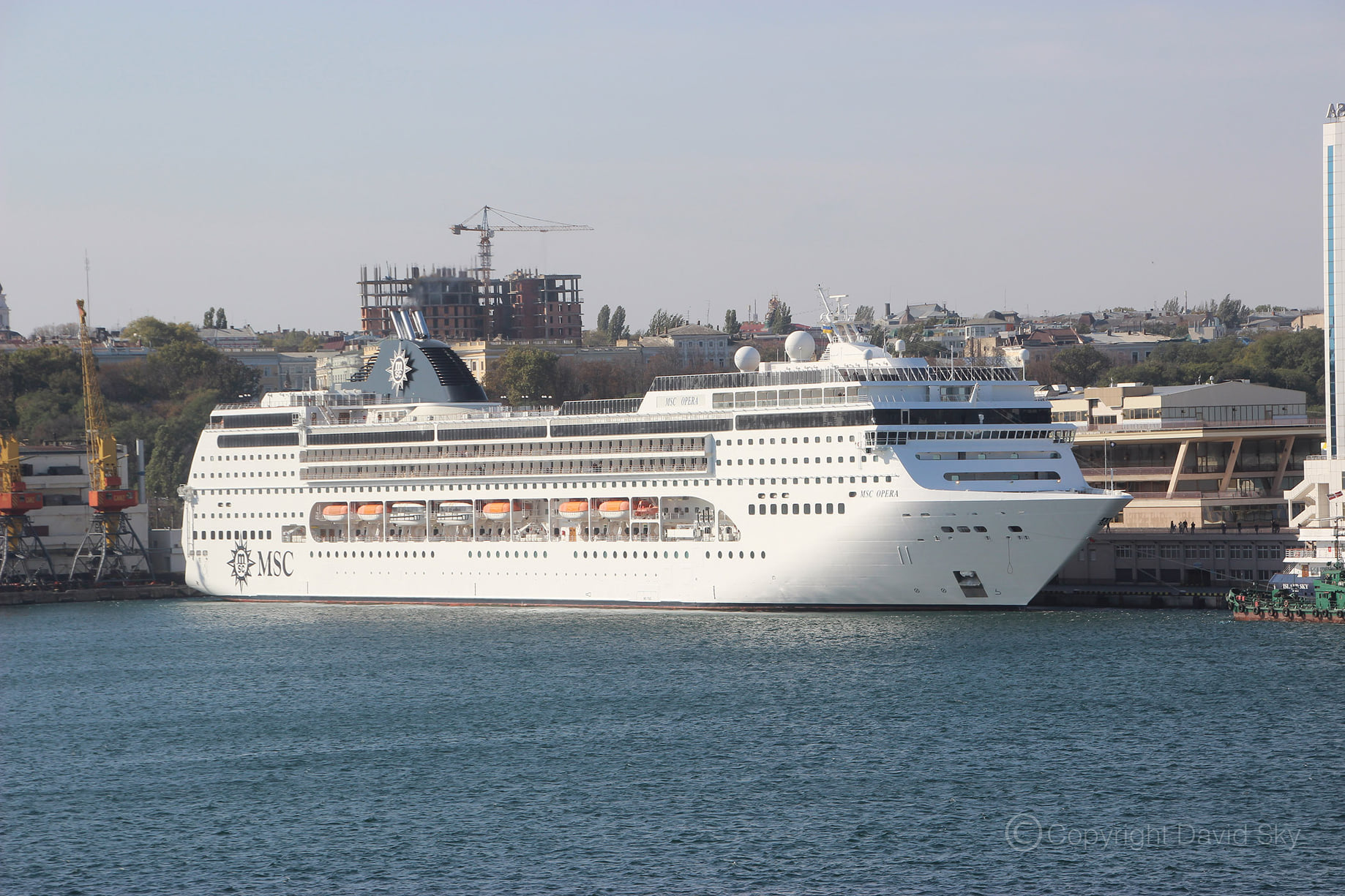 No.1622 MSC Opera launched in 2003 | The World's Passenger Ships