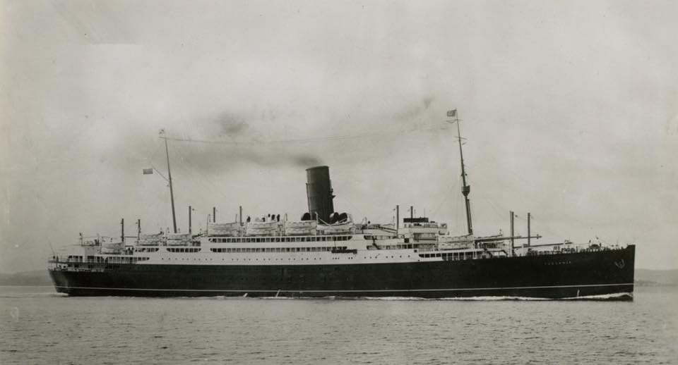 No.337 Tuscania launched in 1921 | The World's Passenger Ships