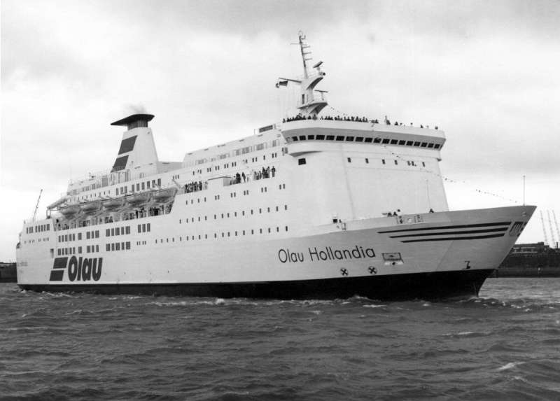 No.1126 Olau Hollandia launched in 1980 | The World's Passenger Ships