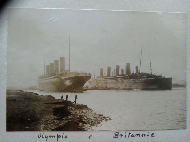 No.233 Britannic launched in 1914 | The World's Passenger Ships