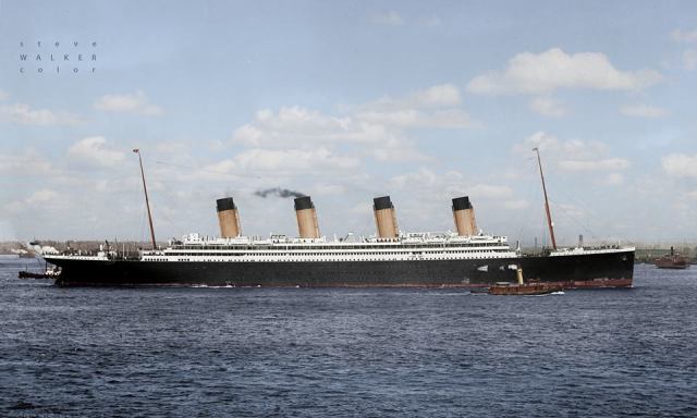 No.155 Olympic launched in 1910 | The World's Passenger Ships