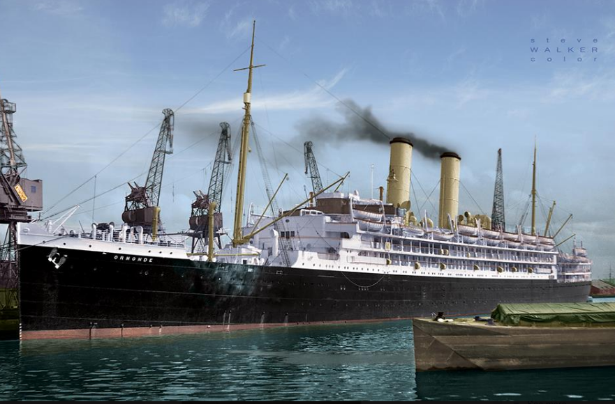 No.268 Ormonde launched in 1917 | The World's Passenger Ships