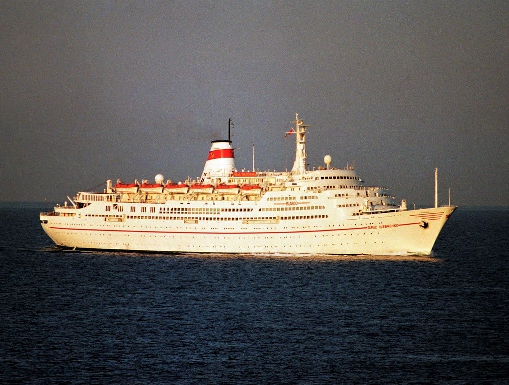 No.939 Taras Shevchenko launched 16 Jan 1965 | The World's Passenger Ships