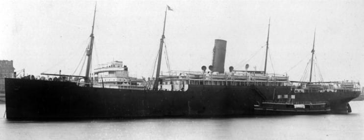 No.124 Pericles launched in 1907 | The World's Passenger Ships