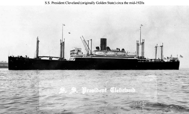 No.297 Golden State launched in 1920 | The World's Passenger Ships
