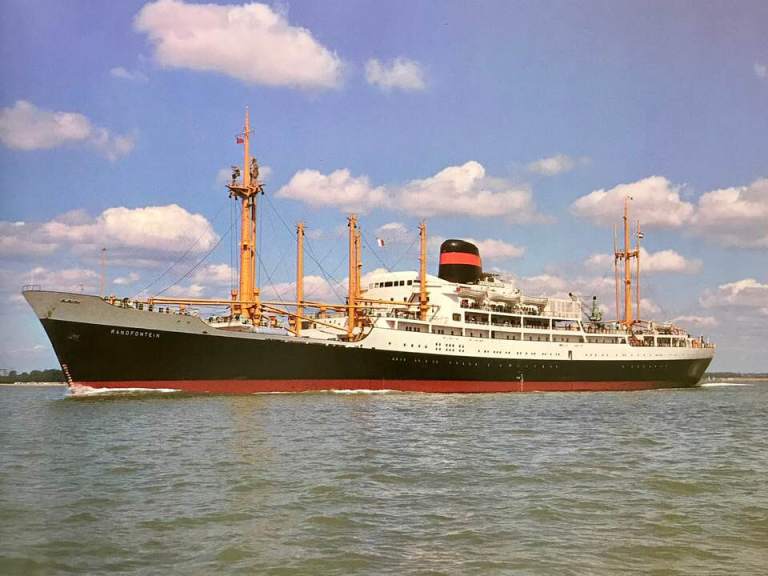 No.901 Randfontein launched in 1958 | The World's Passenger Ships
