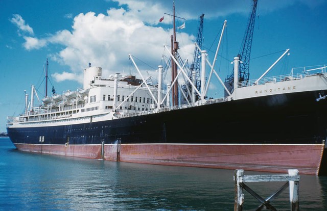 No.784 Rangitane launched in 1949 | The World's Passenger Ships