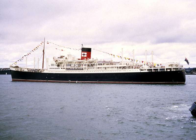 No.784 Rangitane launched in 1949 | The World's Passenger Ships