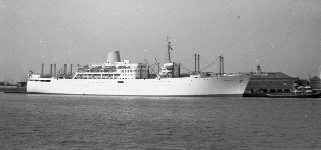 No.905 Amazon launched in 1959 | The World's Passenger Ships