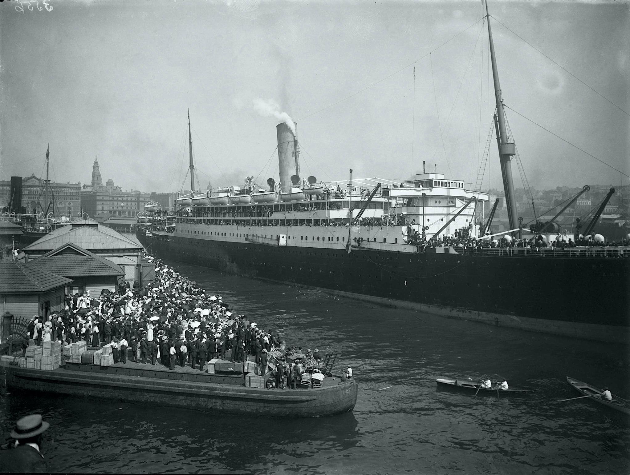 No.123 Asturias launched in 1907 | The World's Passenger Ships