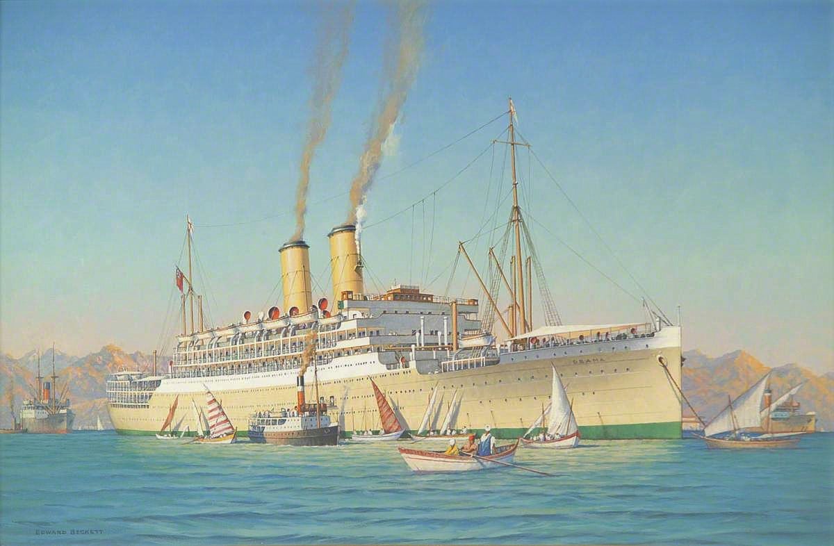 No.397 Orama launched in 1924 | The World's Passenger Ships