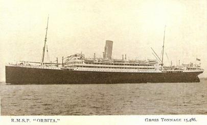 No.249 Orbita launched in 1914 | The World's Passenger Ships