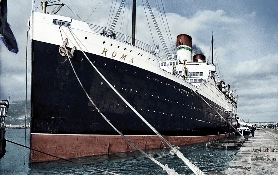 No.434 Roma launched in 1926 | The World's Passenger Ships