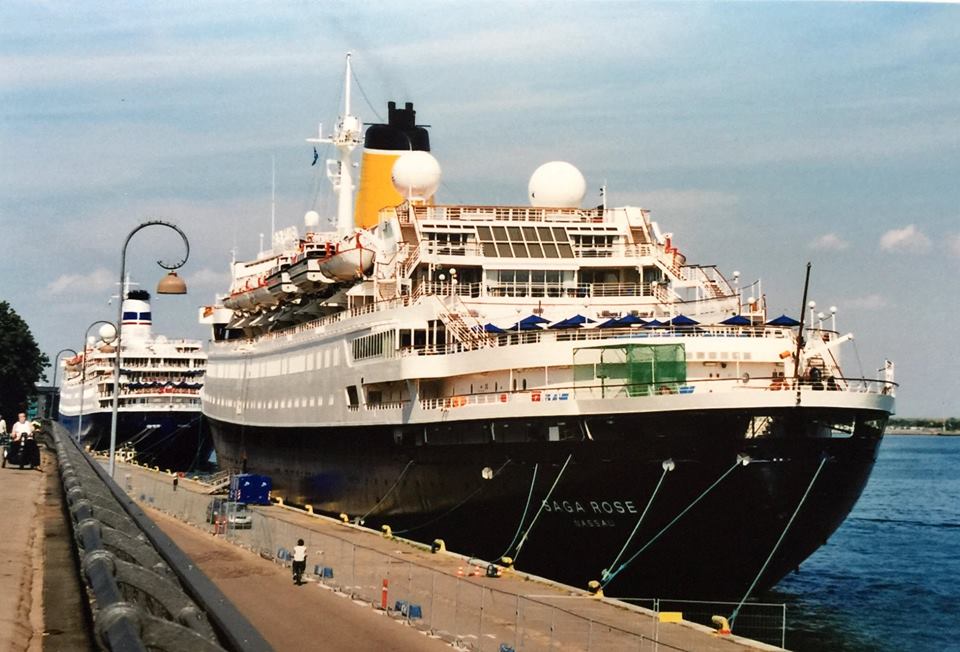 No.936 Sagafjord launched in 1964 | The World's Passenger Ships